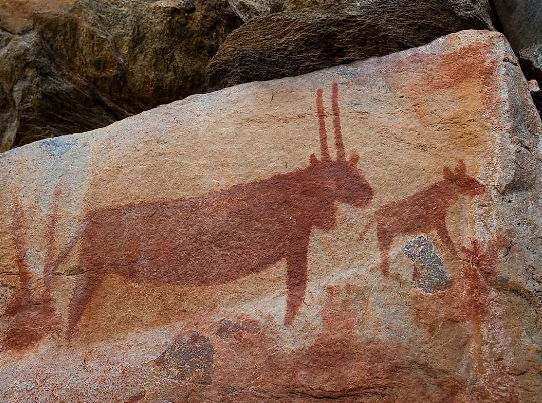 Tsodilo Bushman Rock Paintings - Mosu Safaris Tours Botswana's Premier ...